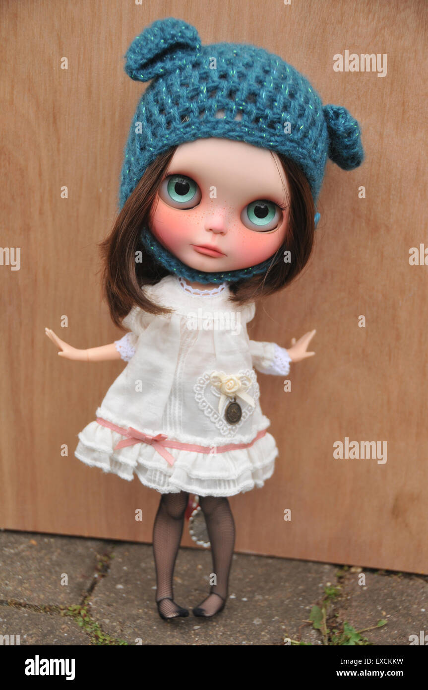 Beautiful art doll Stock Photo - Alamy