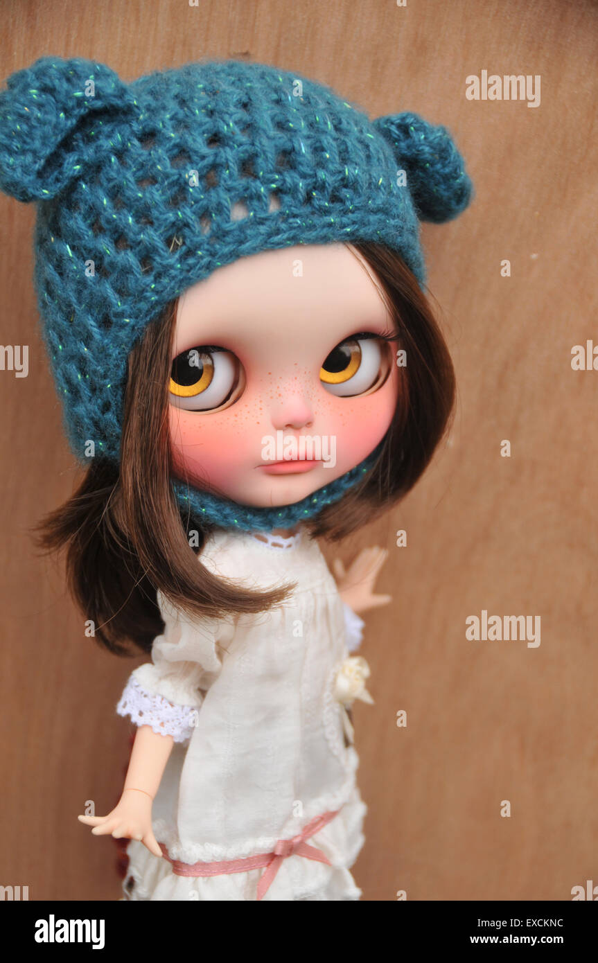 Beautiful art doll Stock Photo - Alamy