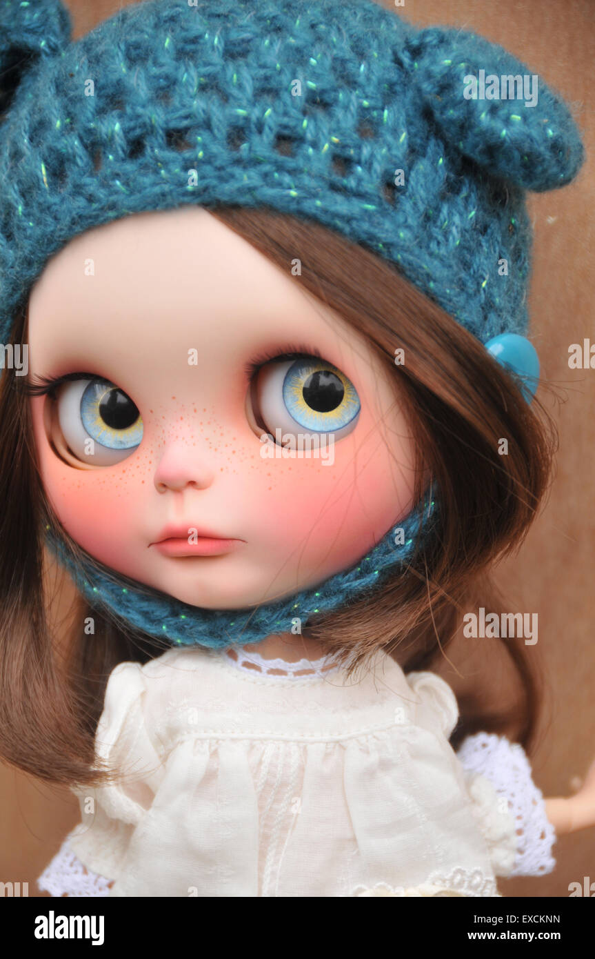 Beautiful art doll Stock Photo - Alamy