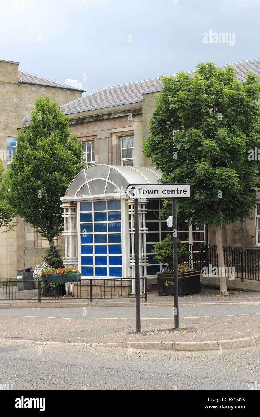 John Smith Pool in the old, historical building in Airdrie, North ...