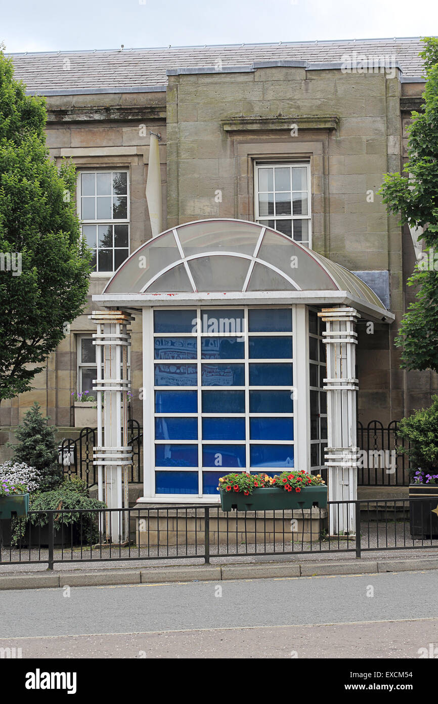 John Smith Pool in the old, historical building in Airdrie, North ...