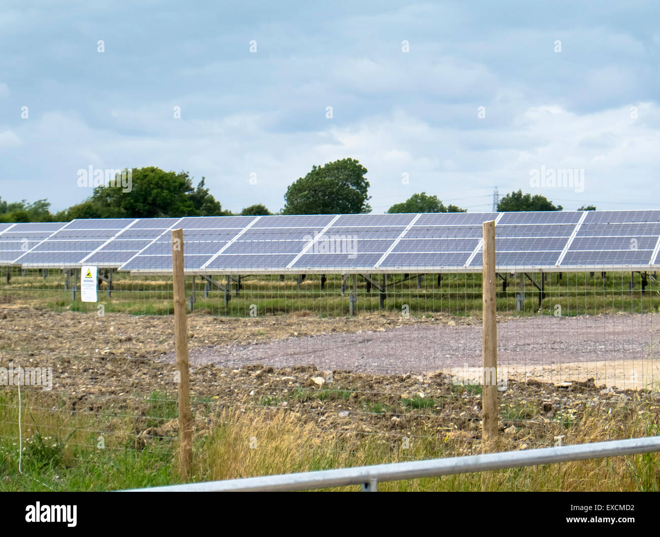 A solar farm in the Gloucestershire countryside Stock Photo - Alamy