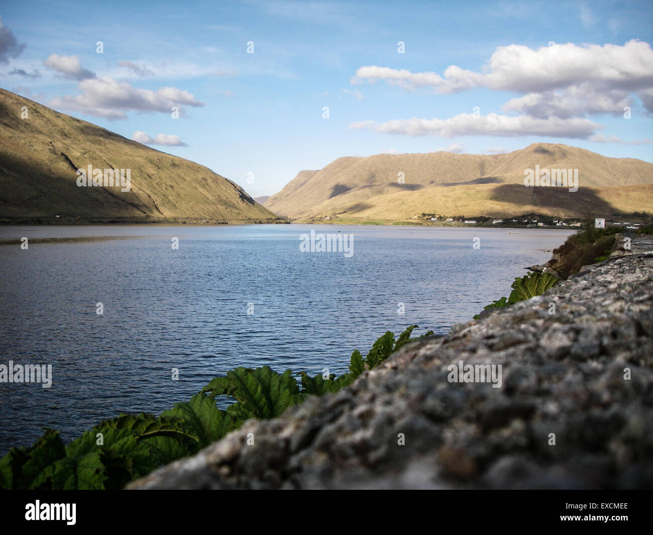 lake of connemara ireland Stock Photo - Alamy