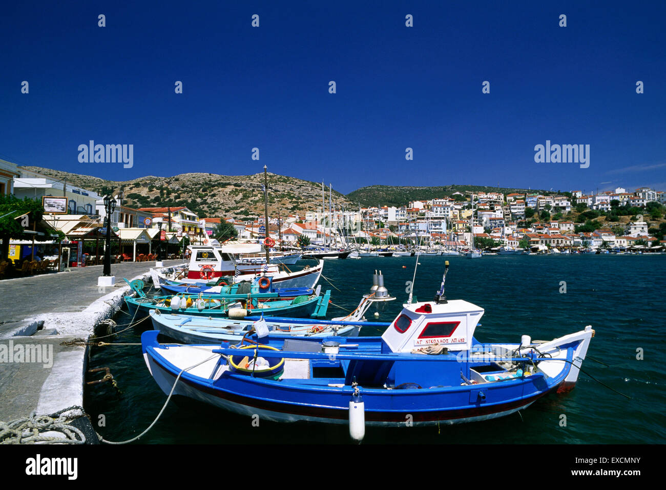 Greece, Northeastern Aegean Islands, Samos, Pythagorion Stock Photo - Alamy