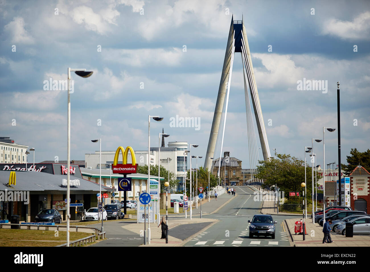 Southport beach waterfront Stock Photo - Alamy