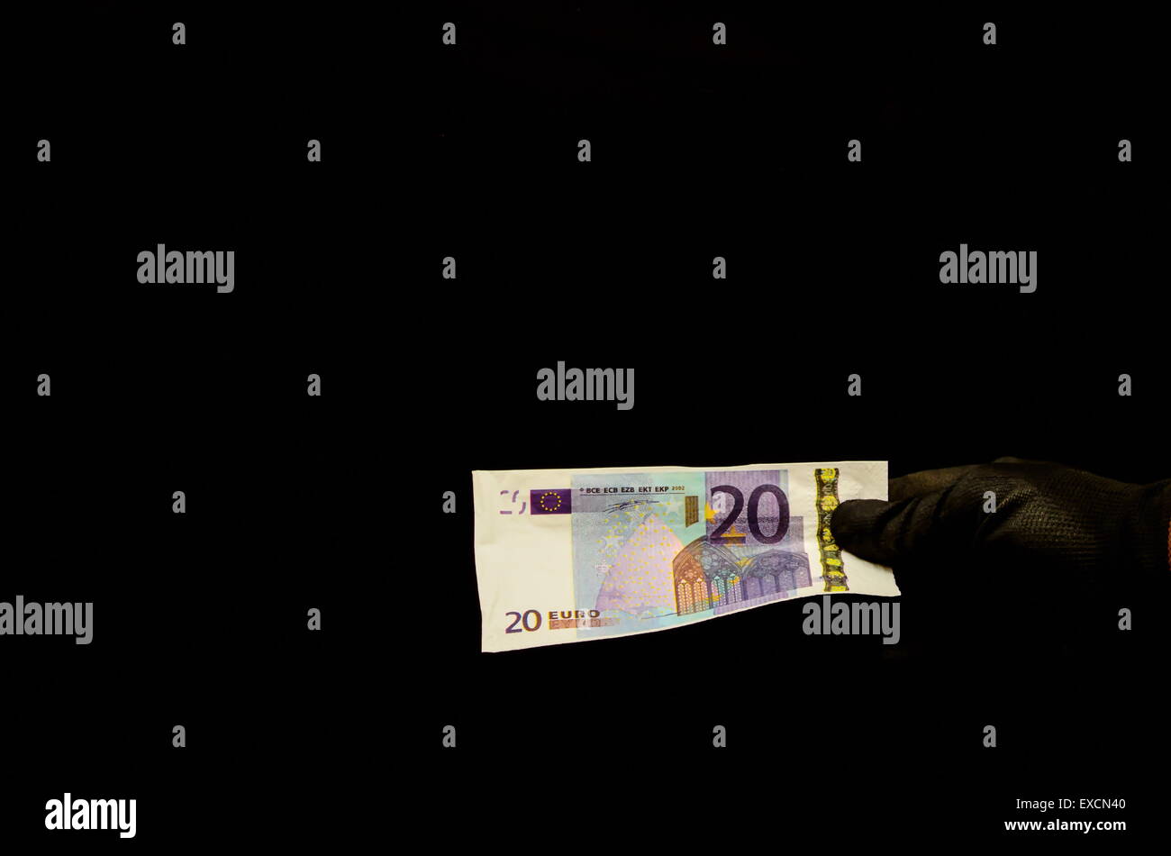 European Euro Money Banknote Stock Photo - Alamy