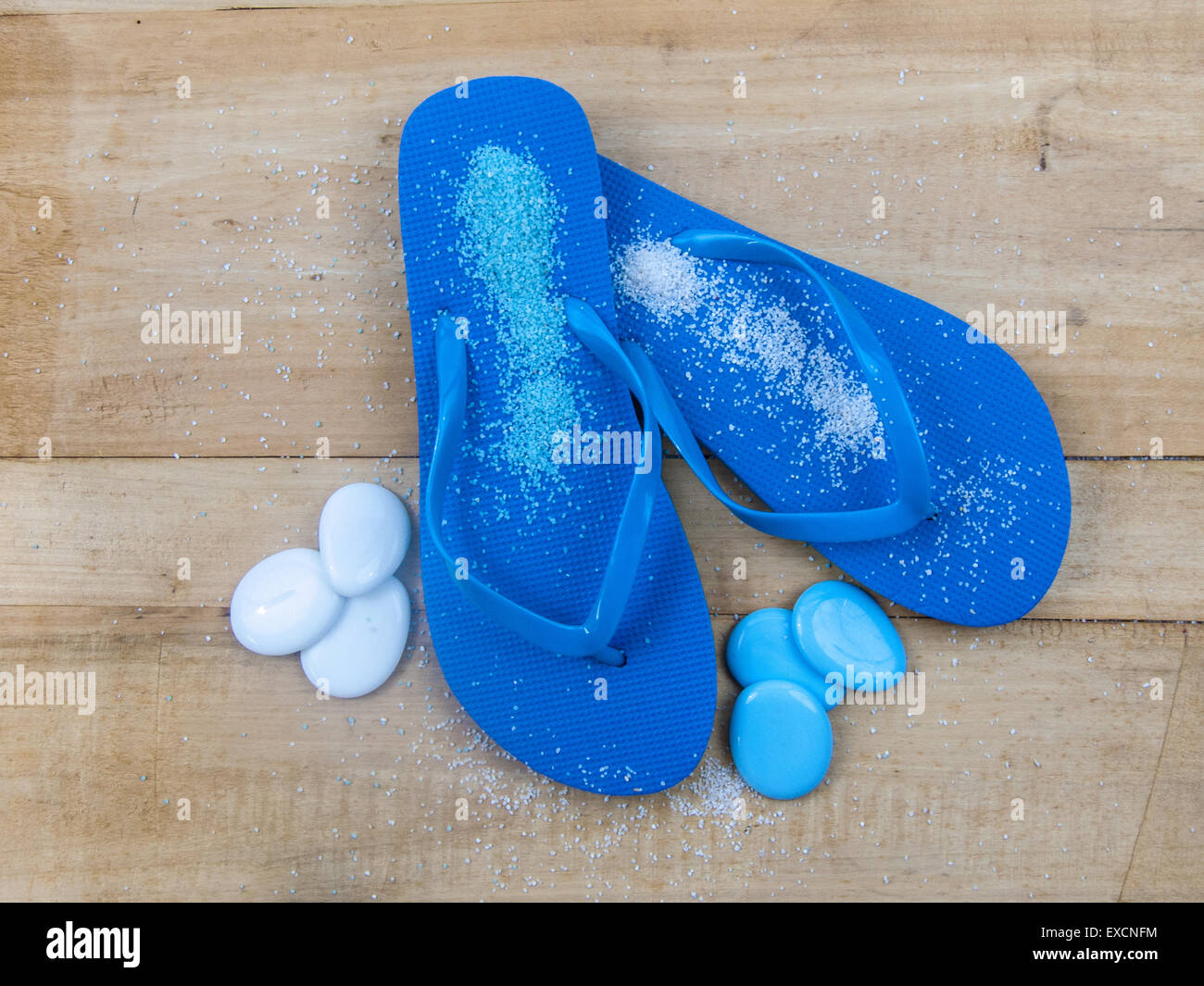 Feet flip flop hi-res stock photography and images - Alamy