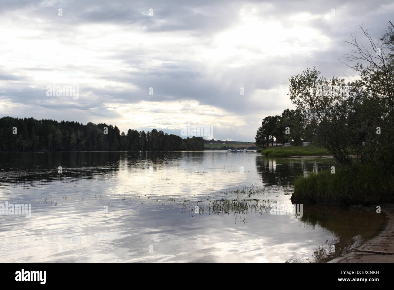 Lake near Oslo, Norway Stock Photo - Alamy