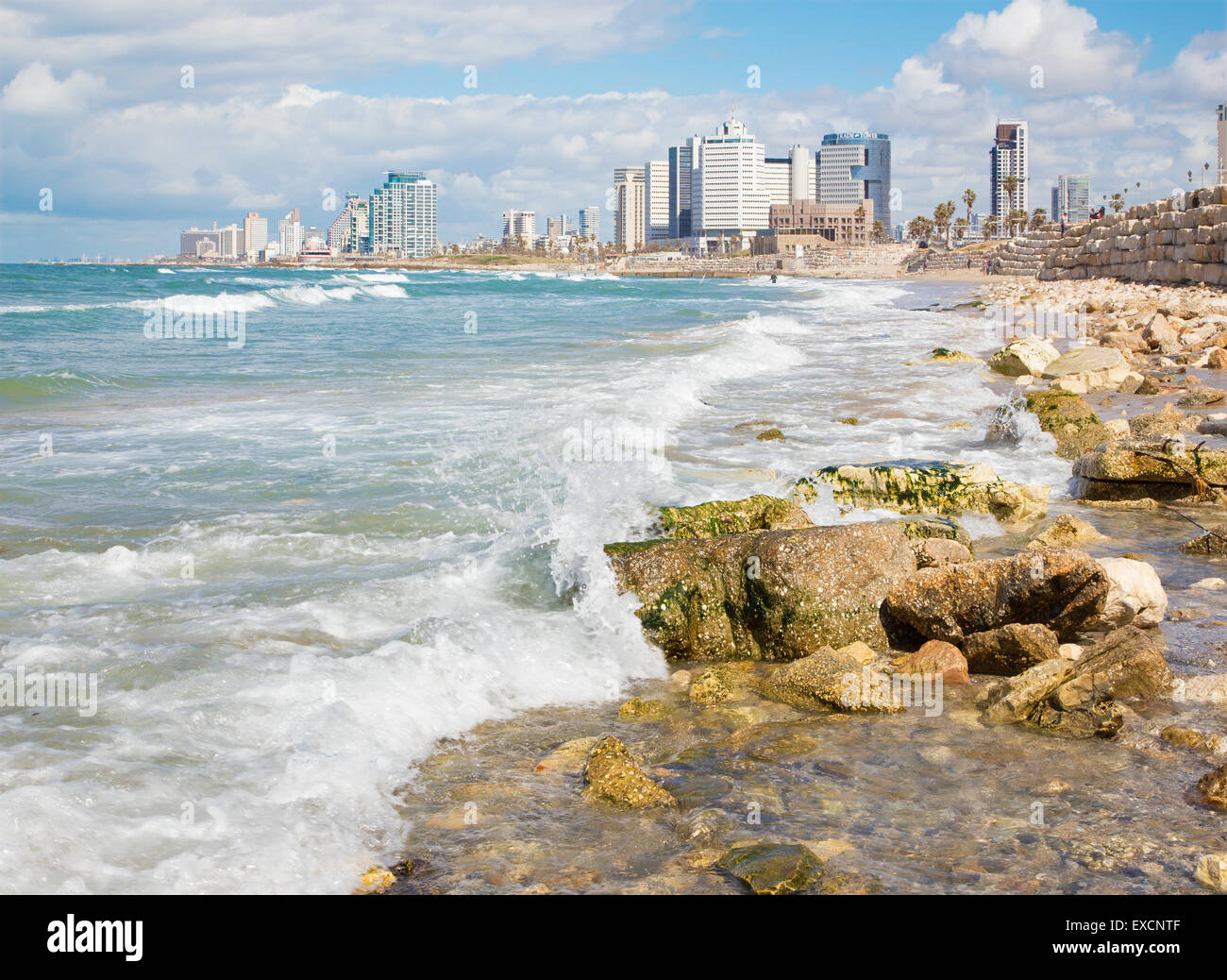 Tel aviv panorama hi-res stock photography and images - Alamy