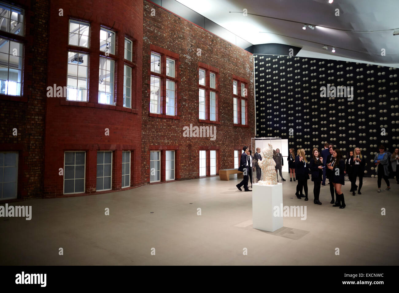 Manchester Whitworth Art gallery interior Stock Photo - Alamy