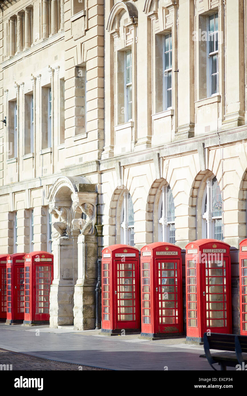 Red british post box in a city street High Resolution Stock Photography ...