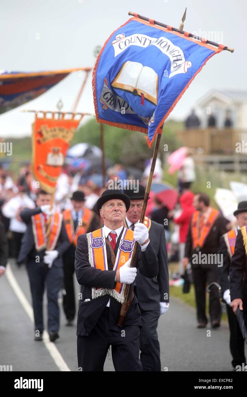 PICTURED at Rossnowlagh Donegal 12th Stock Photo - Alamy