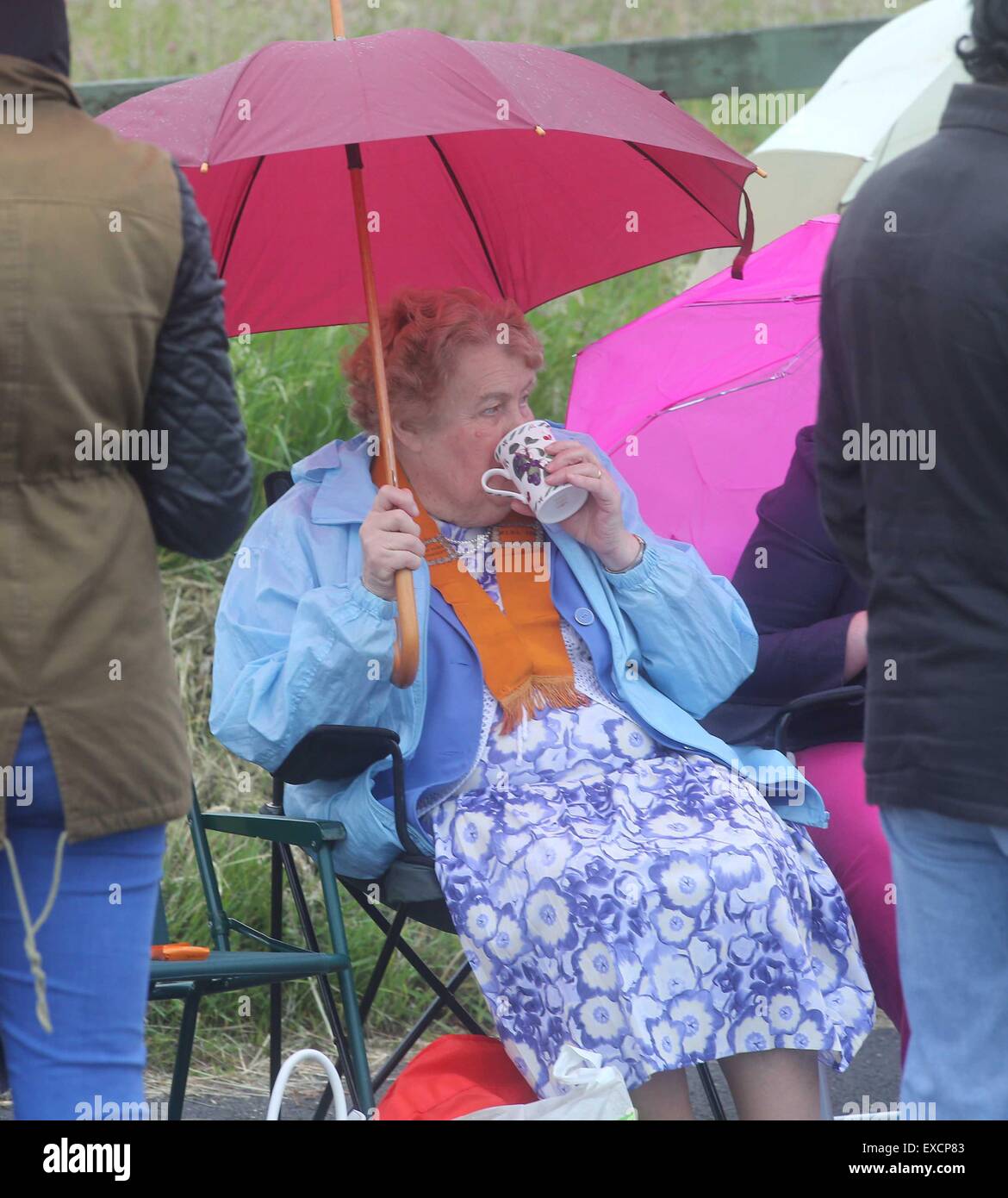 PICTURED at Rossnowlagh Donegal 12th Stock Photo - Alamy