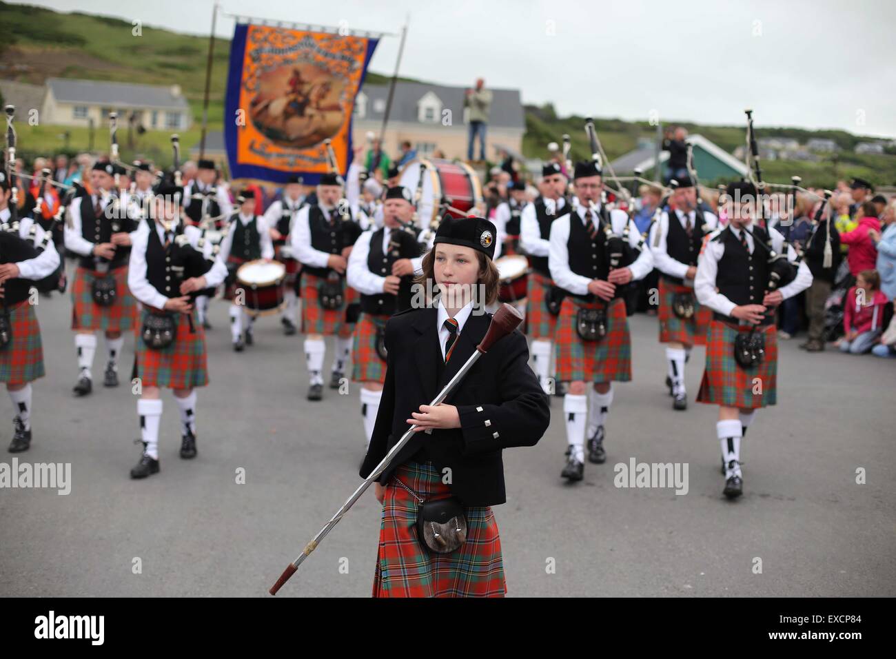 PICTURED at Rossnowlagh Donegal 12th Stock Photo - Alamy