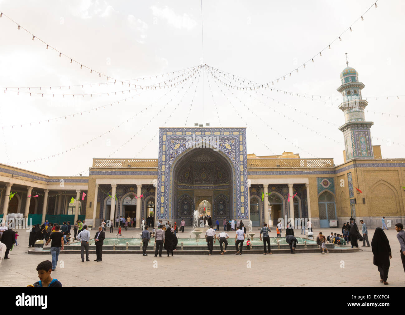 Fatima Al-masumeh Shrine, Qom Province, Qom, Iran Stock Photo - Alamy