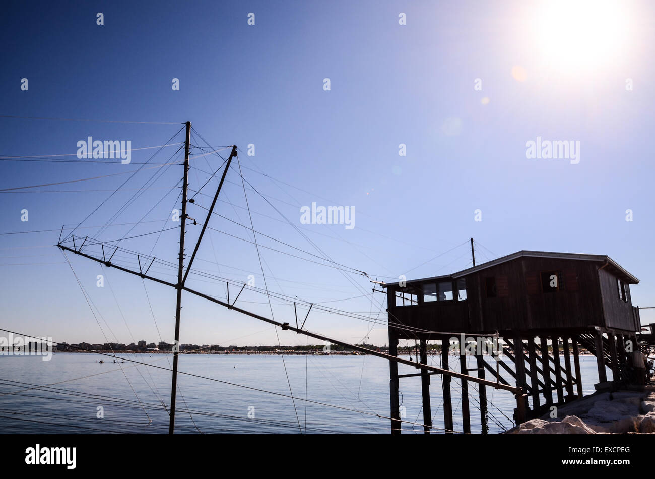Traditional Fishing House Stock Photo - Alamy