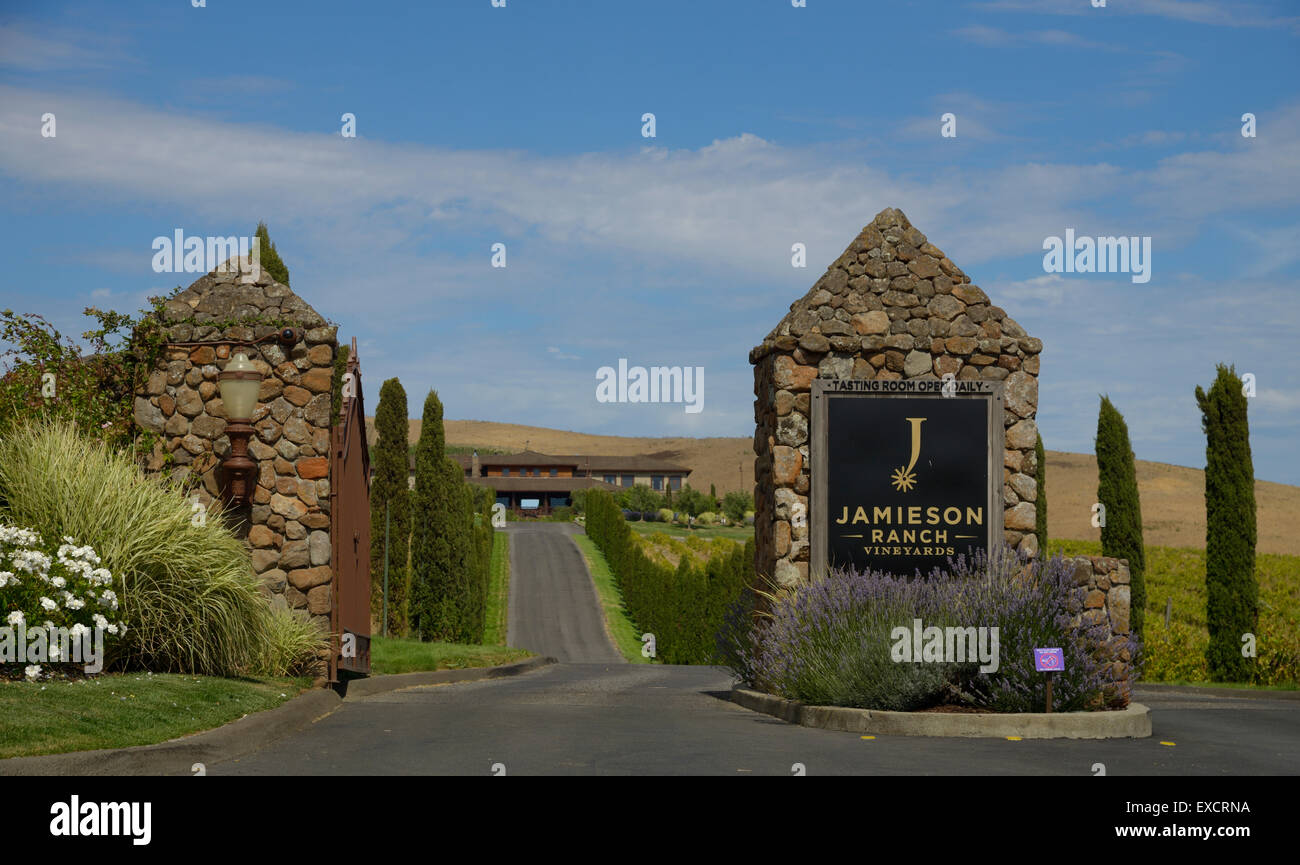 Jamieson Ranch Winery, American Canyon, Napa CA Stock Photo - Alamy