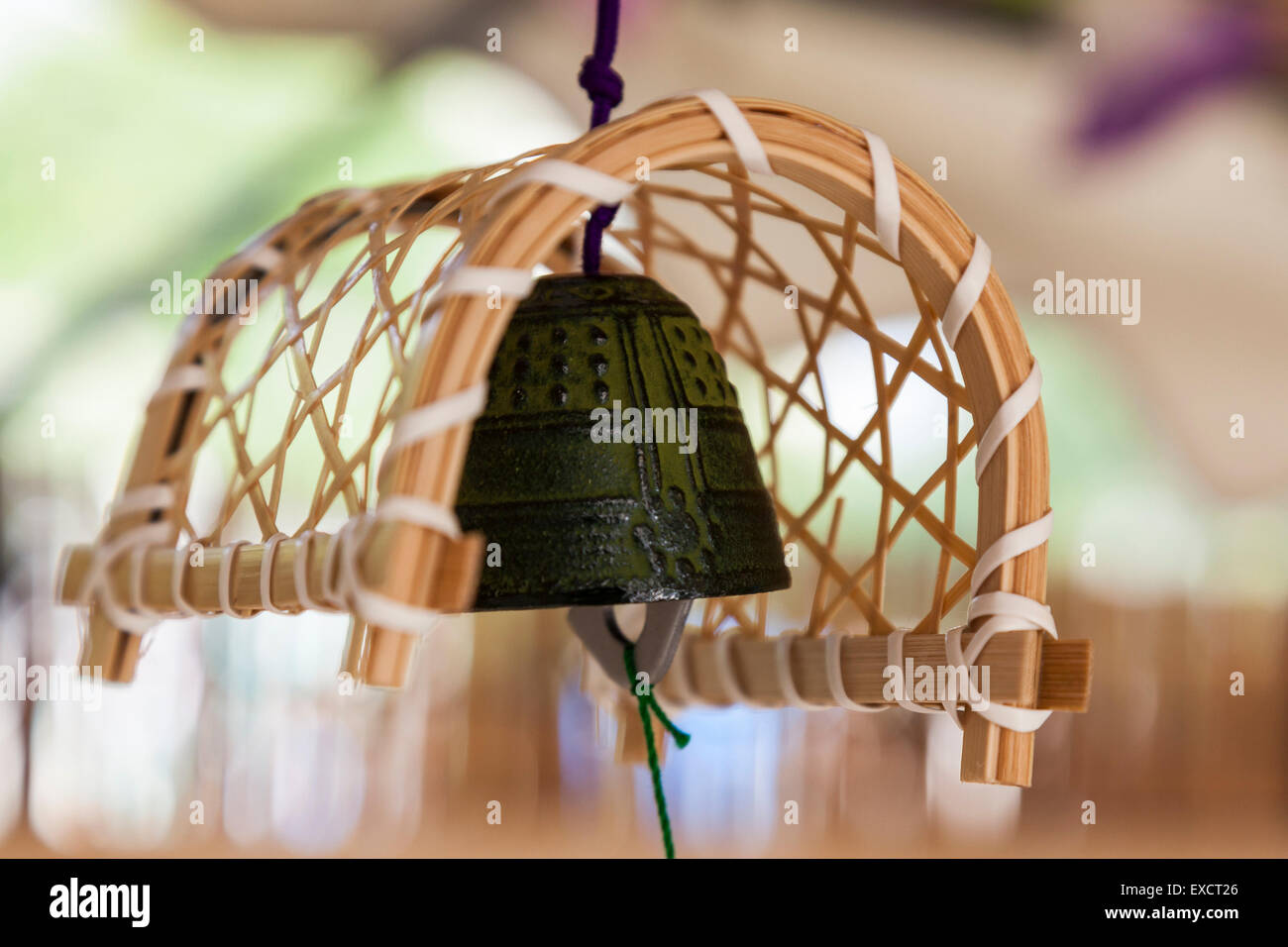 A Japanese wind chime (Fuurin) on display during the annual ''Fuurin ...