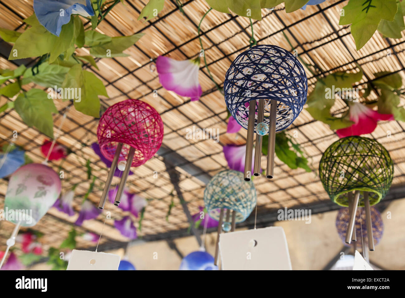 Japanese wind chimes (Fuurin) on display during the annual ''Fuurin ...