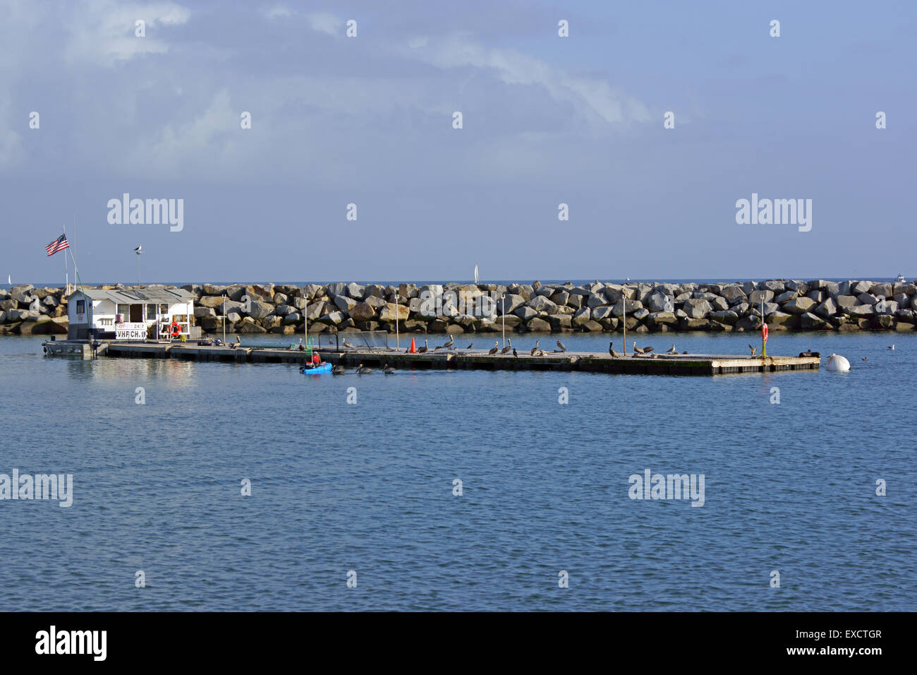 Fuel dock at Dana Point Harbor in Southern California Stock Photo - Alamy