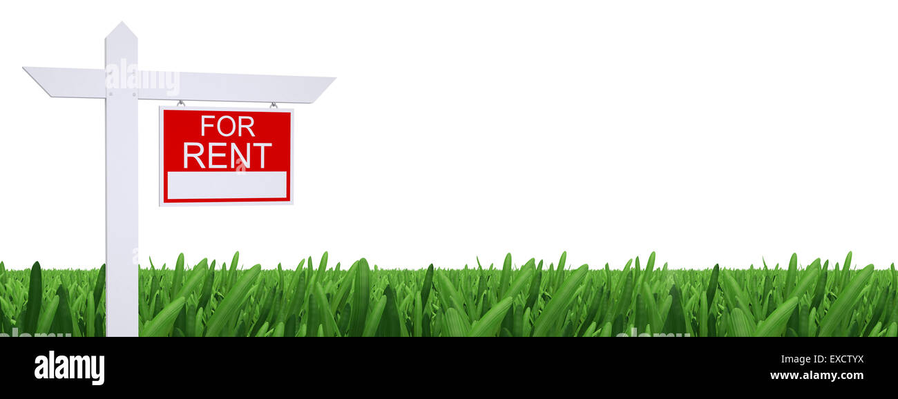 Sign for rent Stock Photo - Alamy