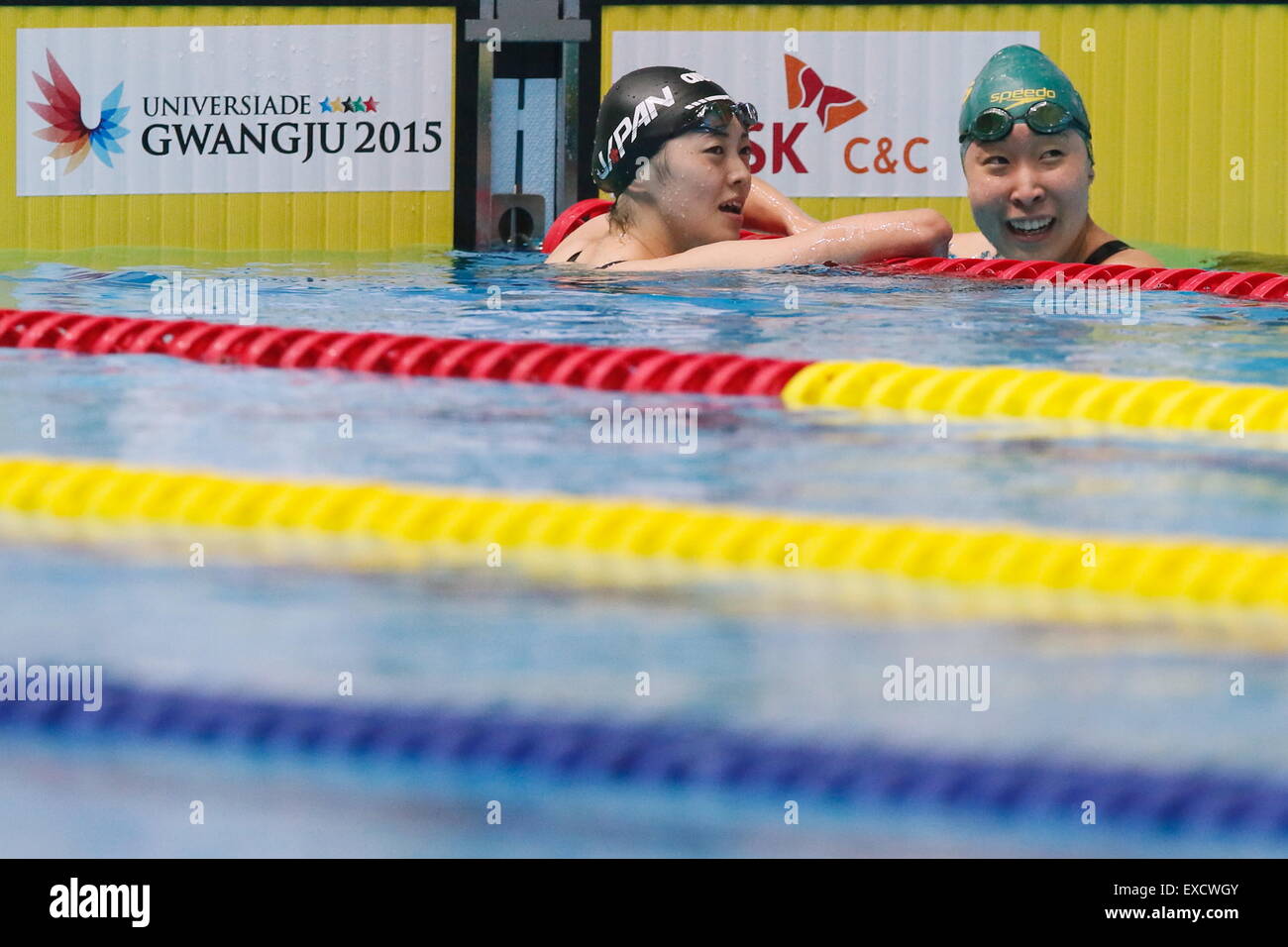Gwangju, South Korea. 10th July, 2015. Yui Yamane (JPN) Swimming : The ...