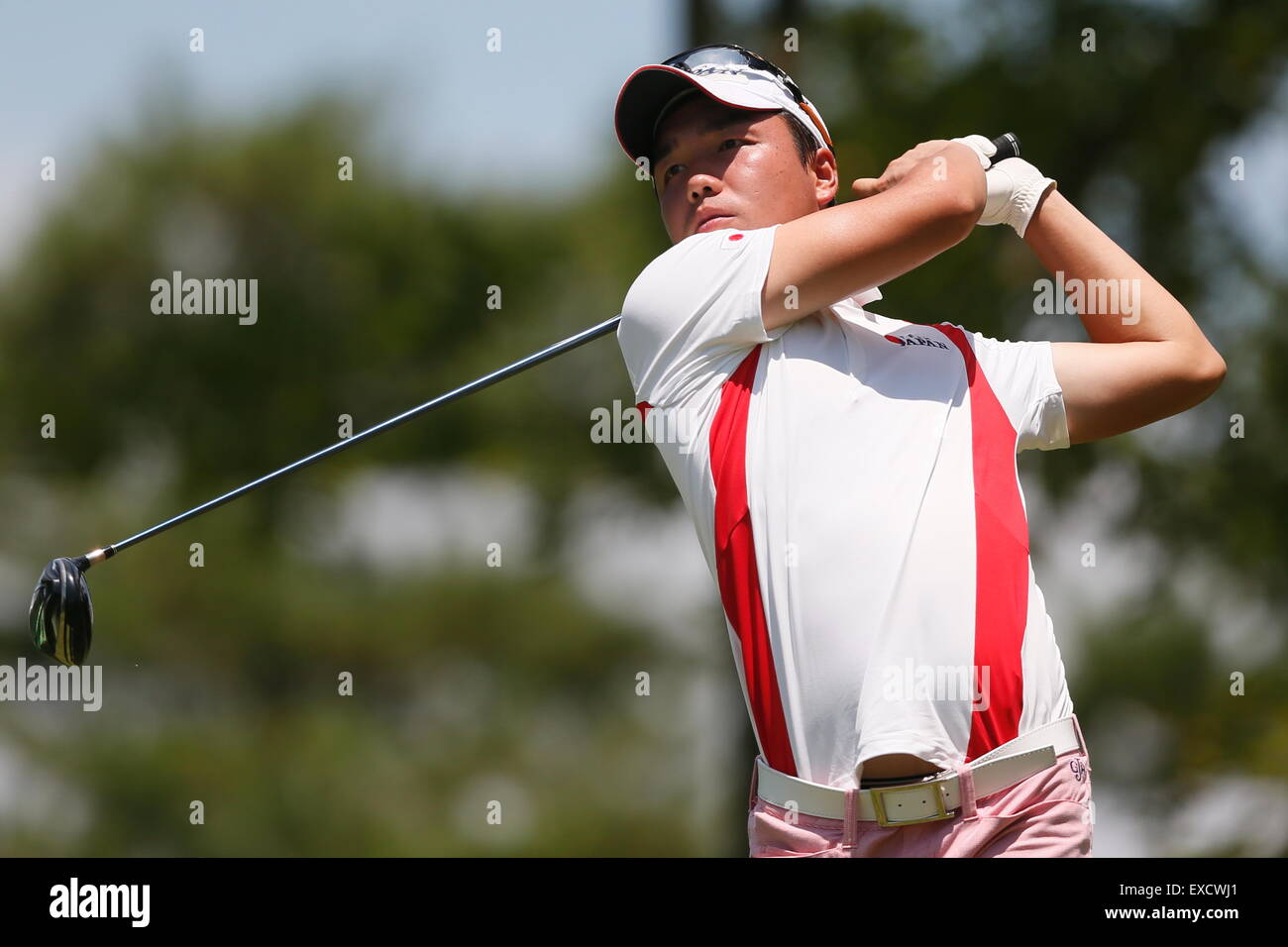 Gwangju, South Korea. 10th July, 2015. Kenta Konishi (JPN) Golf : The ...
