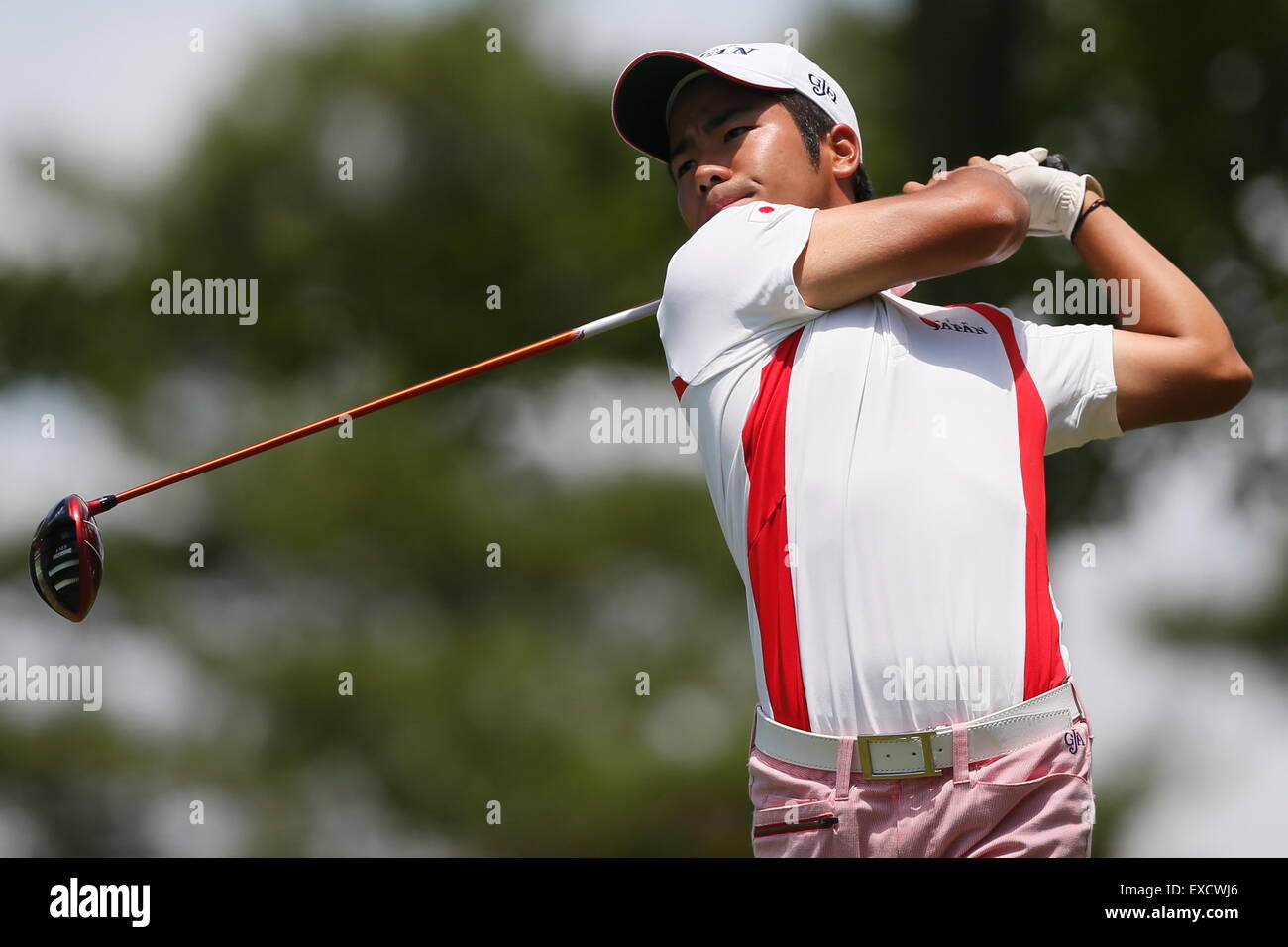 Gwangju, South Korea. 10th July, 2015. Kazuki Higa (JPN) Golf : The ...