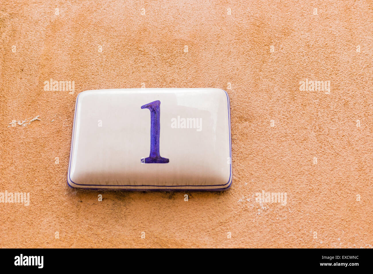 Tile number hi-res stock photography and images - Alamy