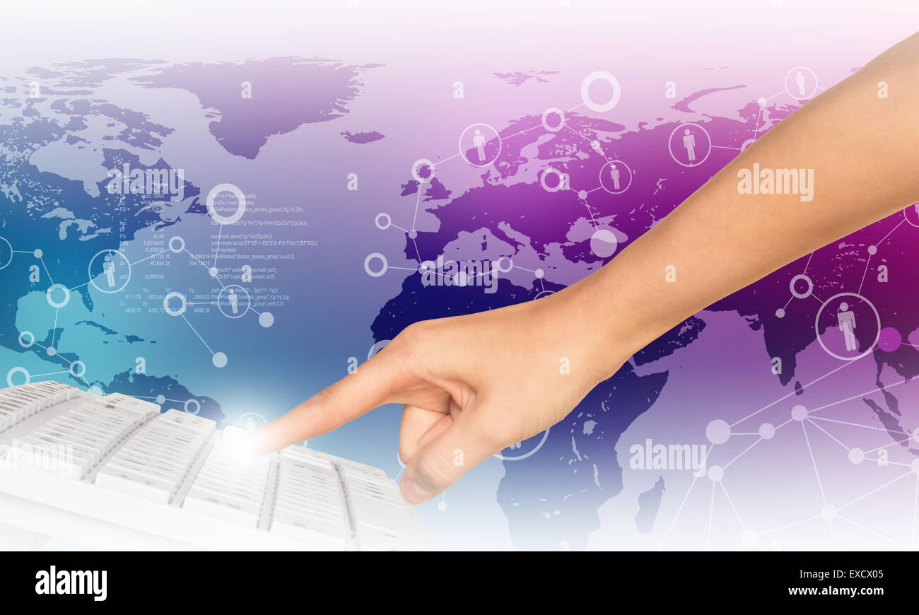 Humans touch hi-res stock photography and images - Alamy