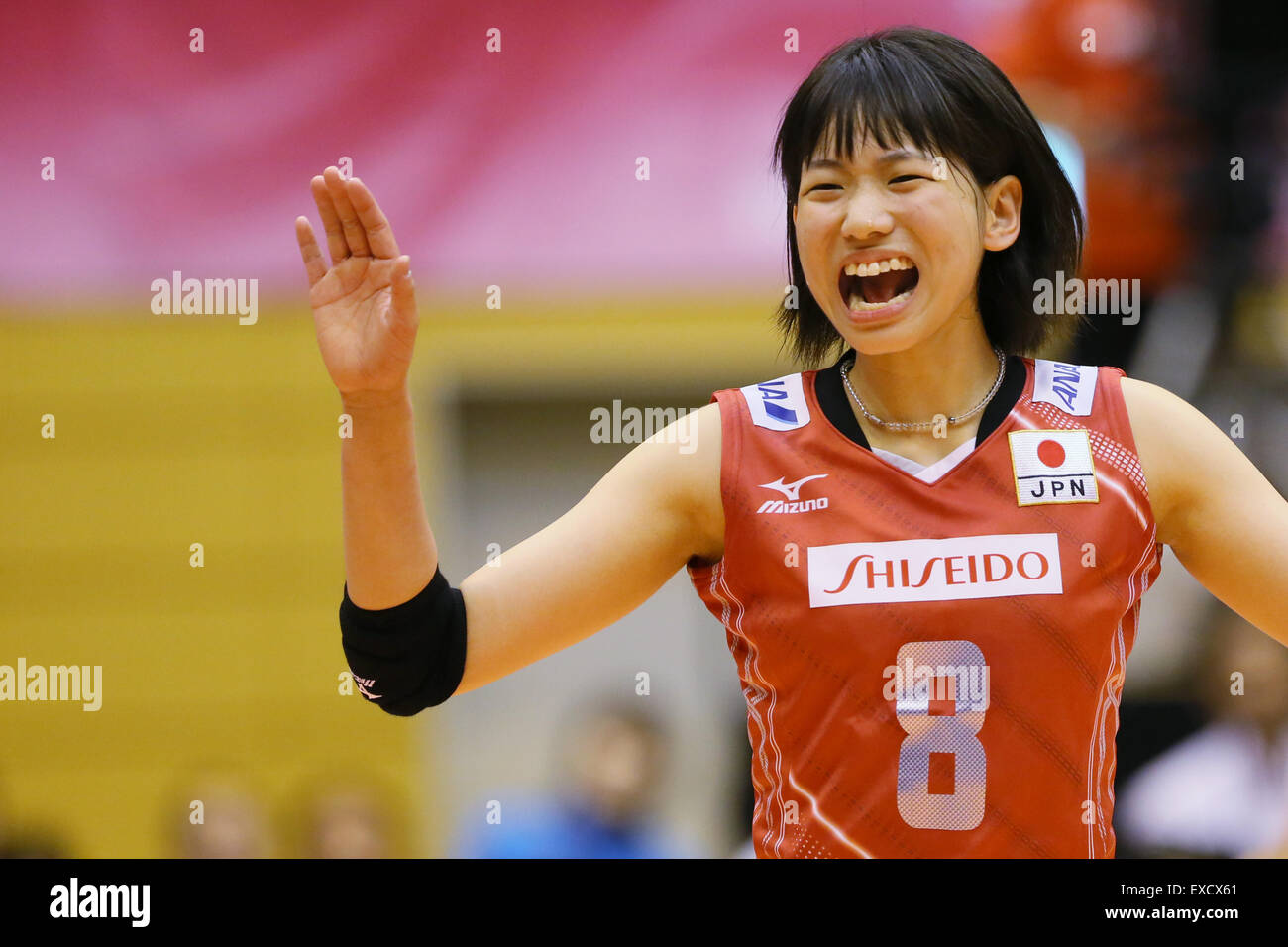 Saitama, Japan. 10th July, 2015. Sarina Koga (JPN) Volleyball : FIVB ...