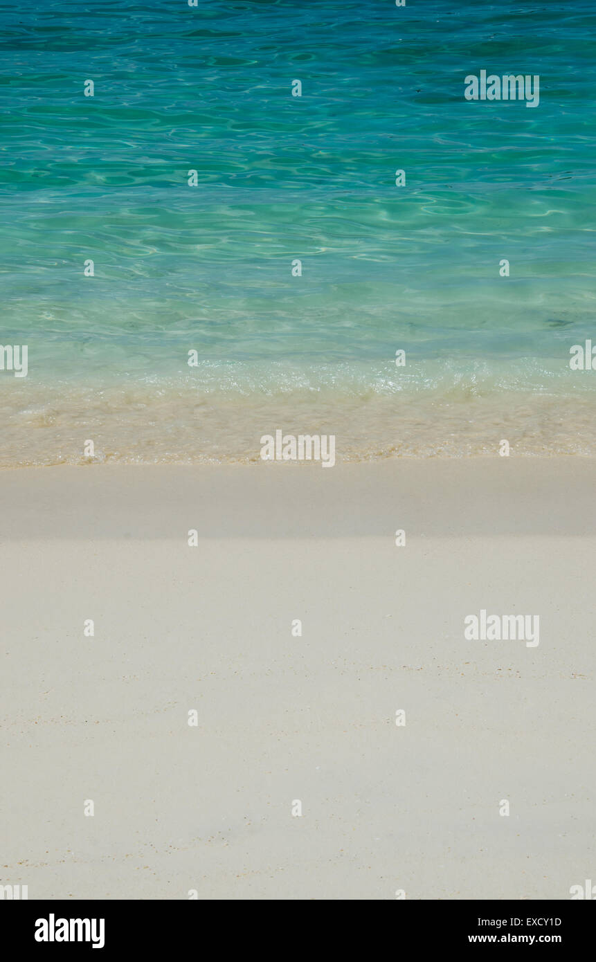 Clearest Sea Water and Sand Beach Stock Photo - Alamy