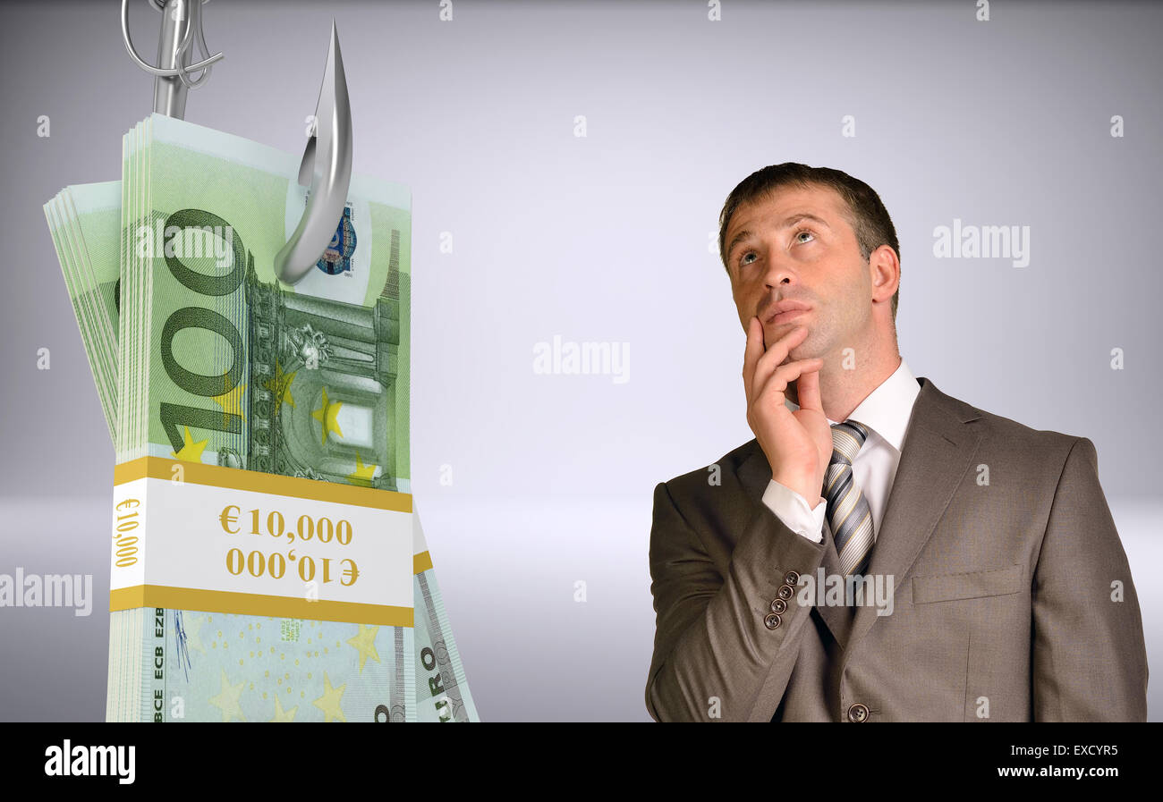 Thoughtful businessman looking up Stock Photo - Alamy Thoughtful businessman looking up Stock Photo - Alamy
