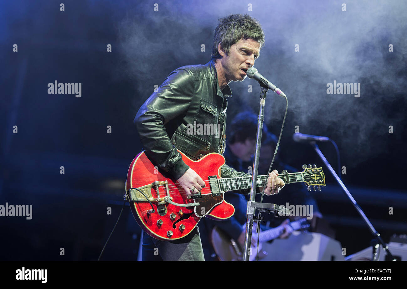 Manchester, UK. 11th July 2015. Noel Gallagher's High Flying Birds ...
