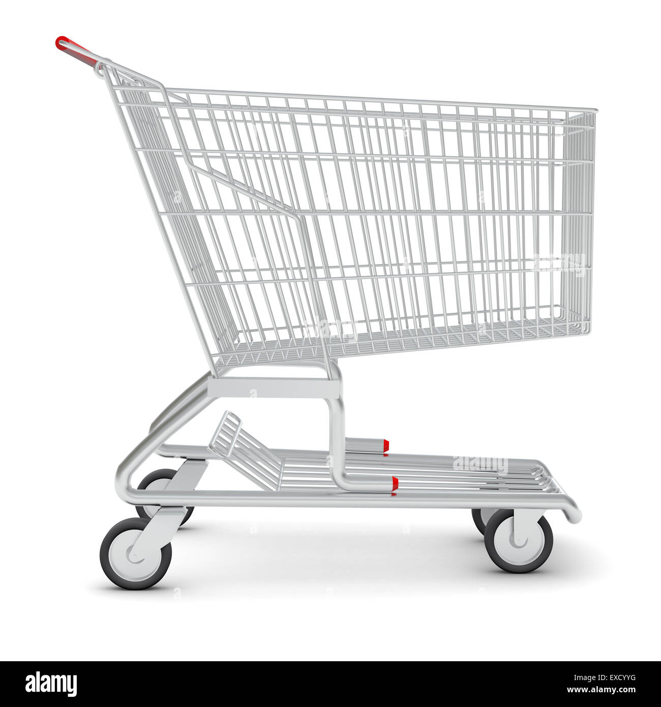 Iron shopping cart hi-res stock photography and images - Alamy