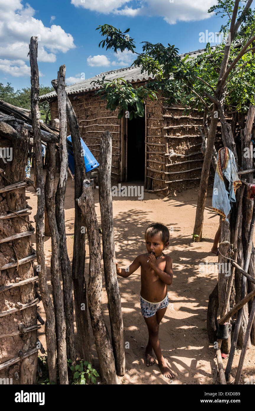 Corral in wayuu rancheria traditional hi-res stock photography and ...