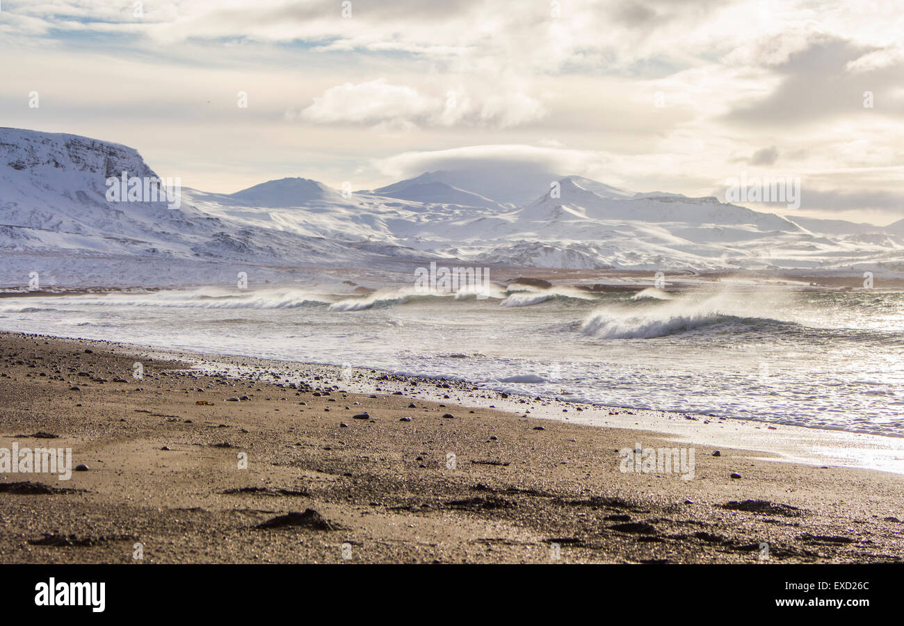 A beach in Snaefellsness western Iceland Stock Photo - Alamy