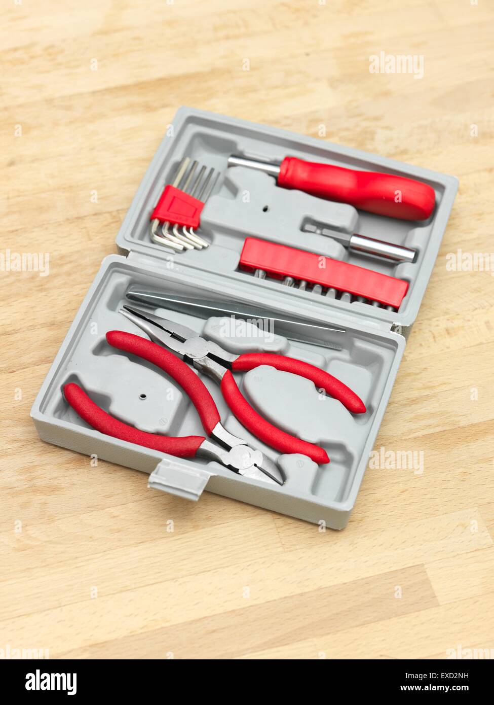 A close up shot of workshop items Stock Photo - Alamy