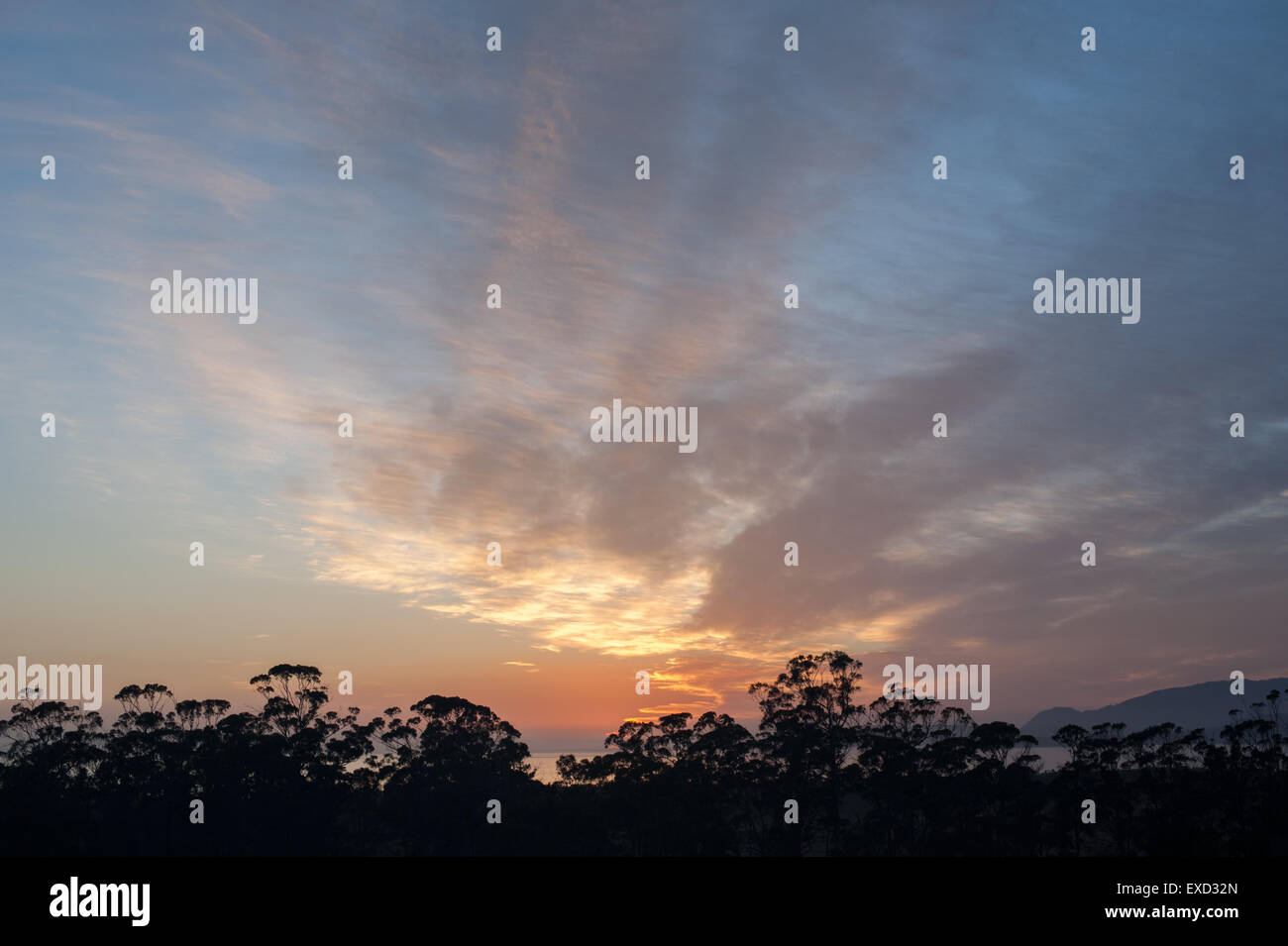 Early morning landscape in Australia Stock Photo - Alamy