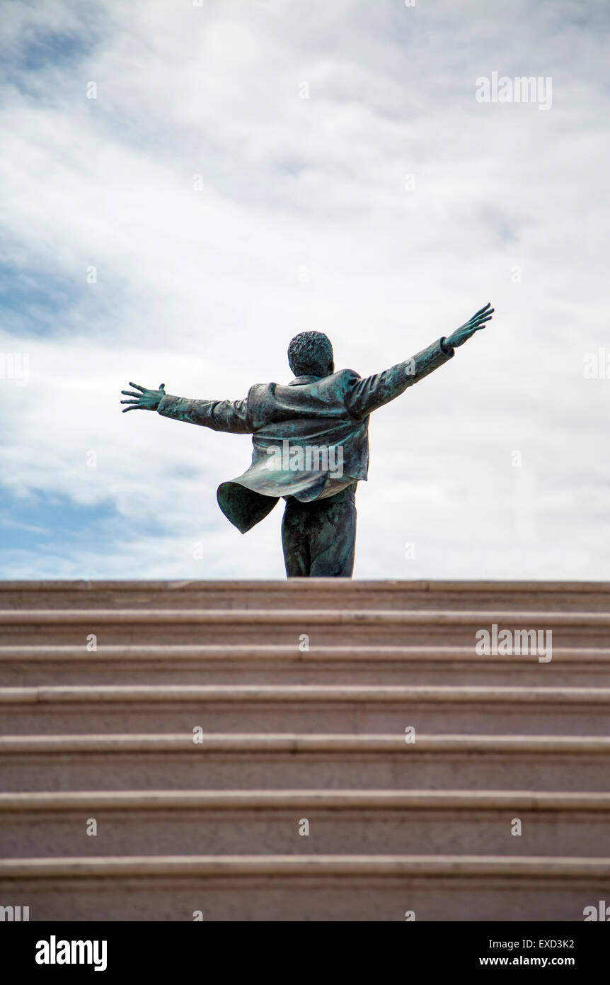 Domenico Modugno Statue in Polignano, Italy Stock Photo - Alamy