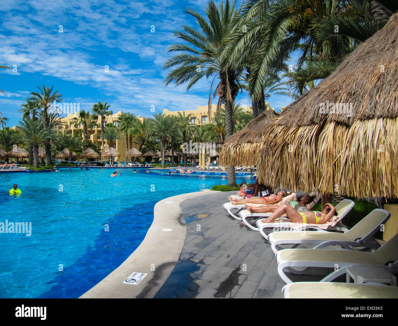 RIU Santa Fe Hotel at Cabo San Lucas, Mexico Stock Photo - Alamy
