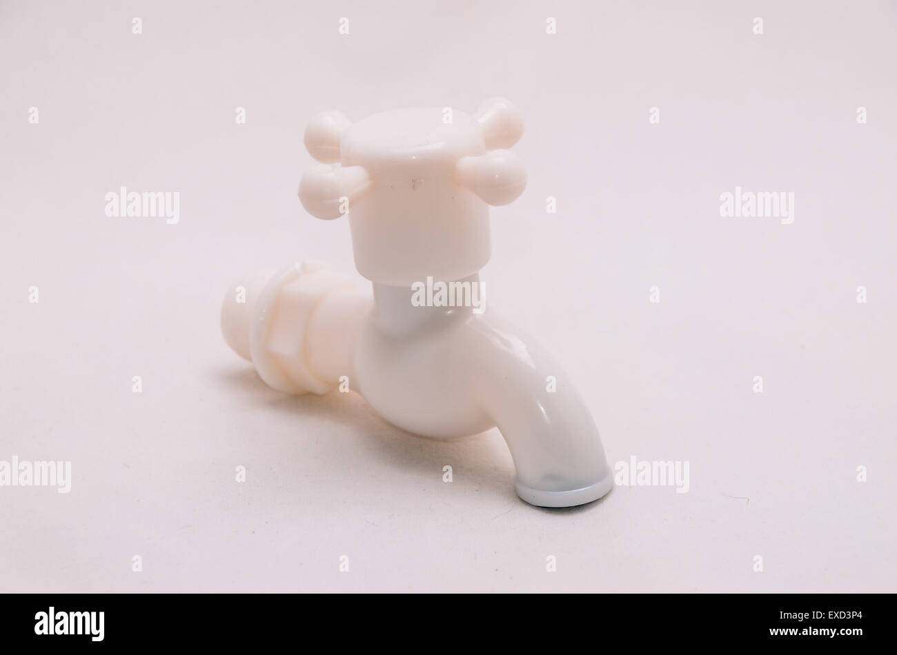 PVC Plastic Water Faucet Stock Photo - Alamy
