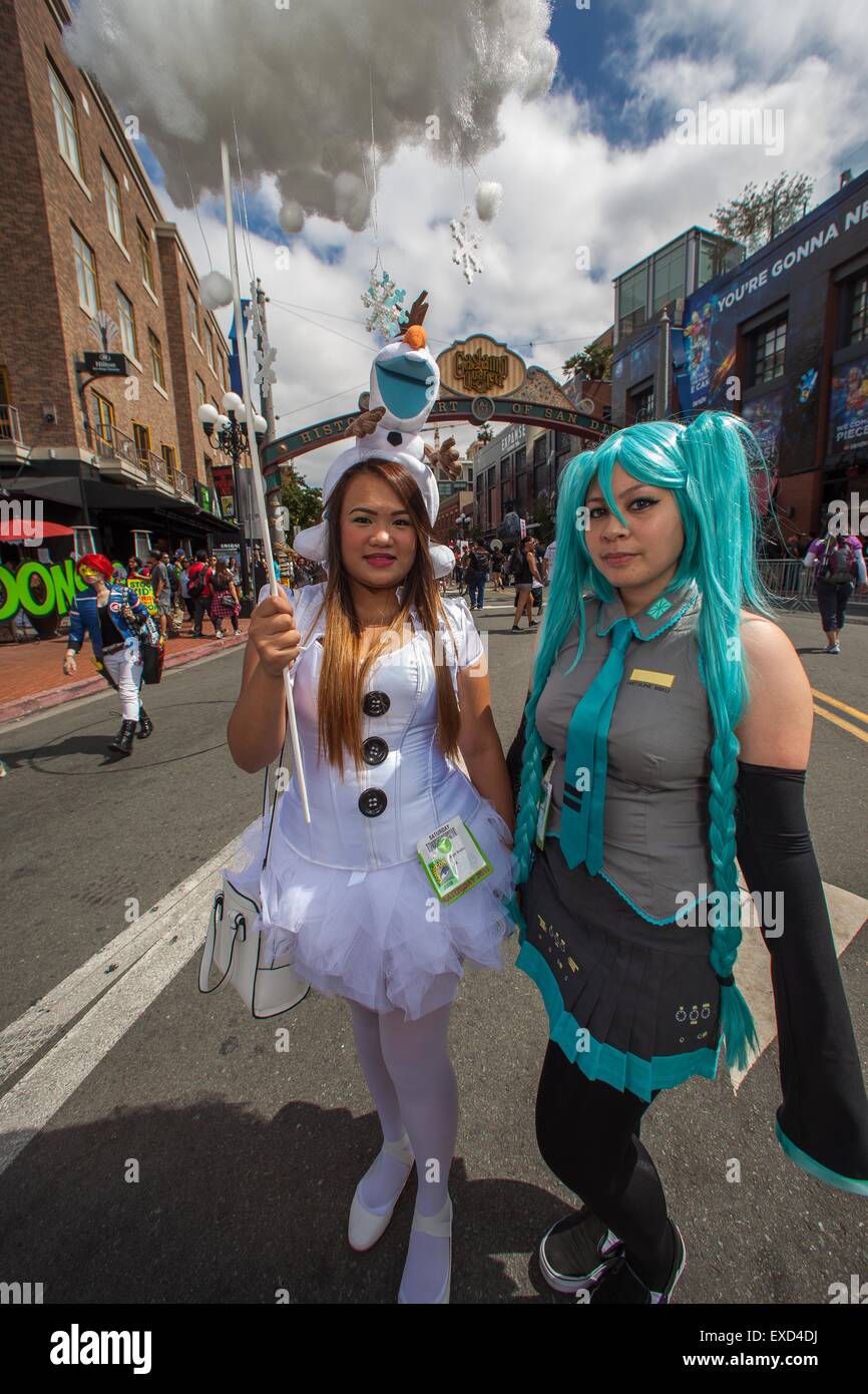 San Diego, CA, US. 11th July, 2015. COMIC-CON INTERNATIONAL returns to ...