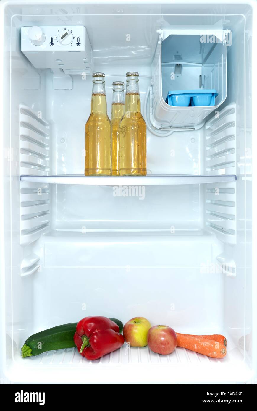 Shot open fridge healthy food hi-res stock photography and images - Alamy