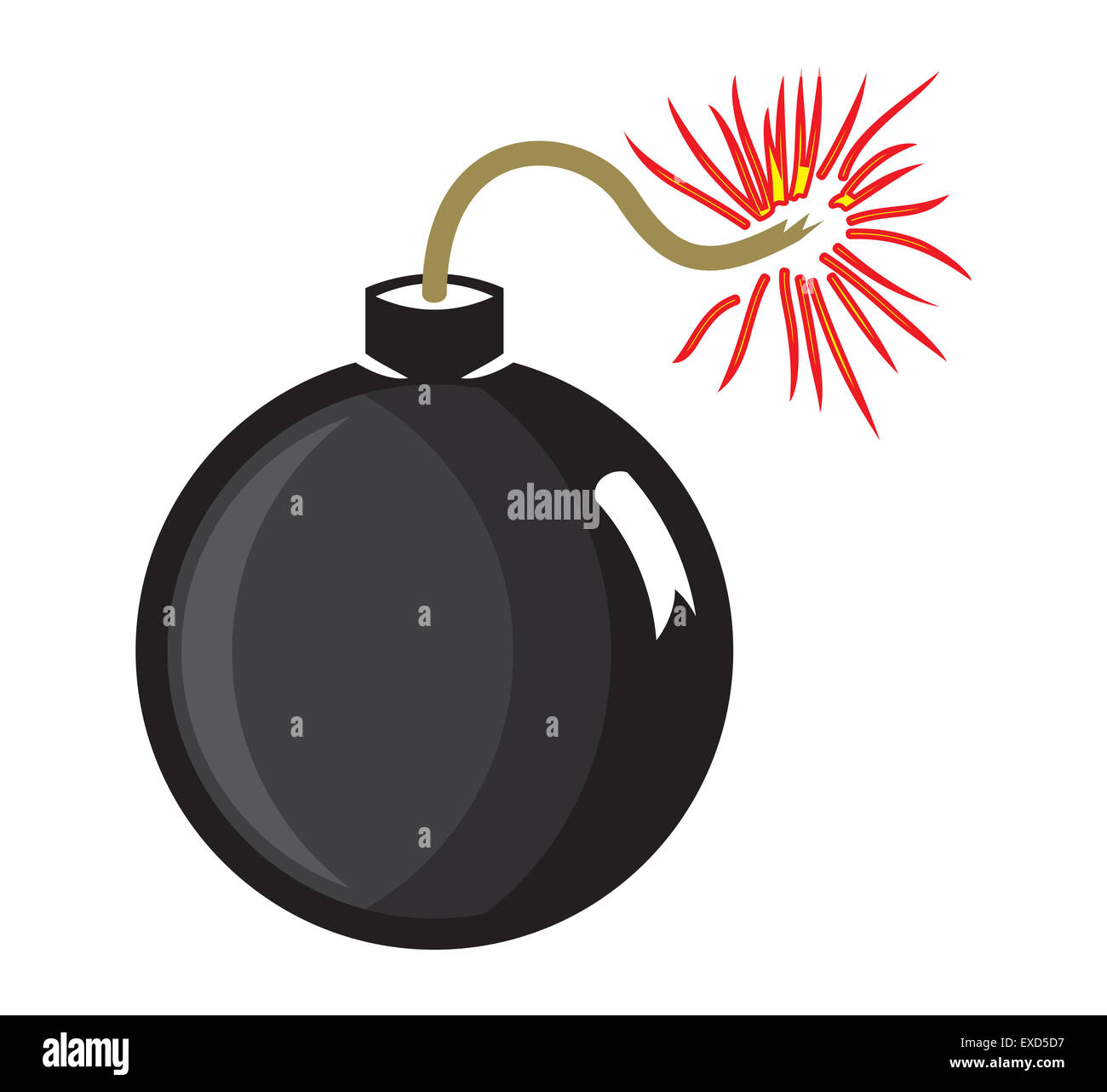 Vector illustrations of the dynamite Stock Photo - Alamy