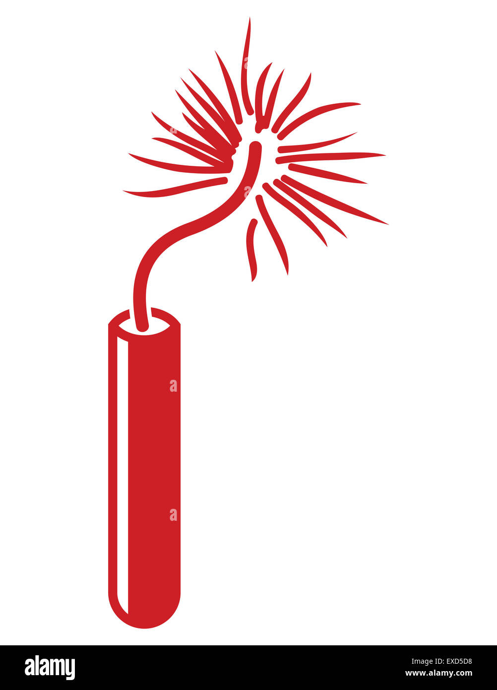Vector illustrations of the dynamite Stock Photo - Alamy