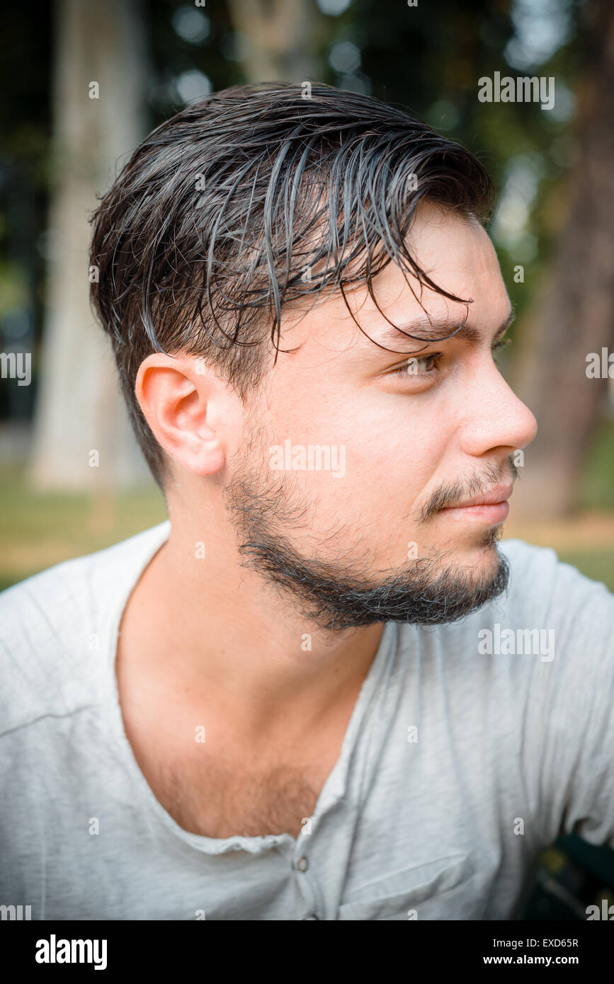 Stylish profile hi-res stock photography and images - Alamy