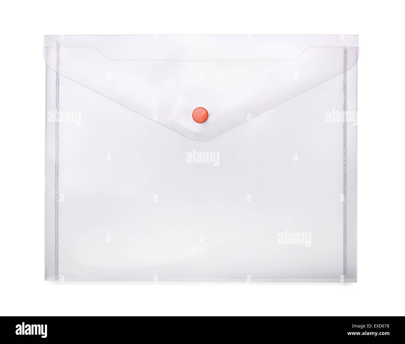 Transparent envelope packaging Cut Out Stock Images & Pictures - Alamy