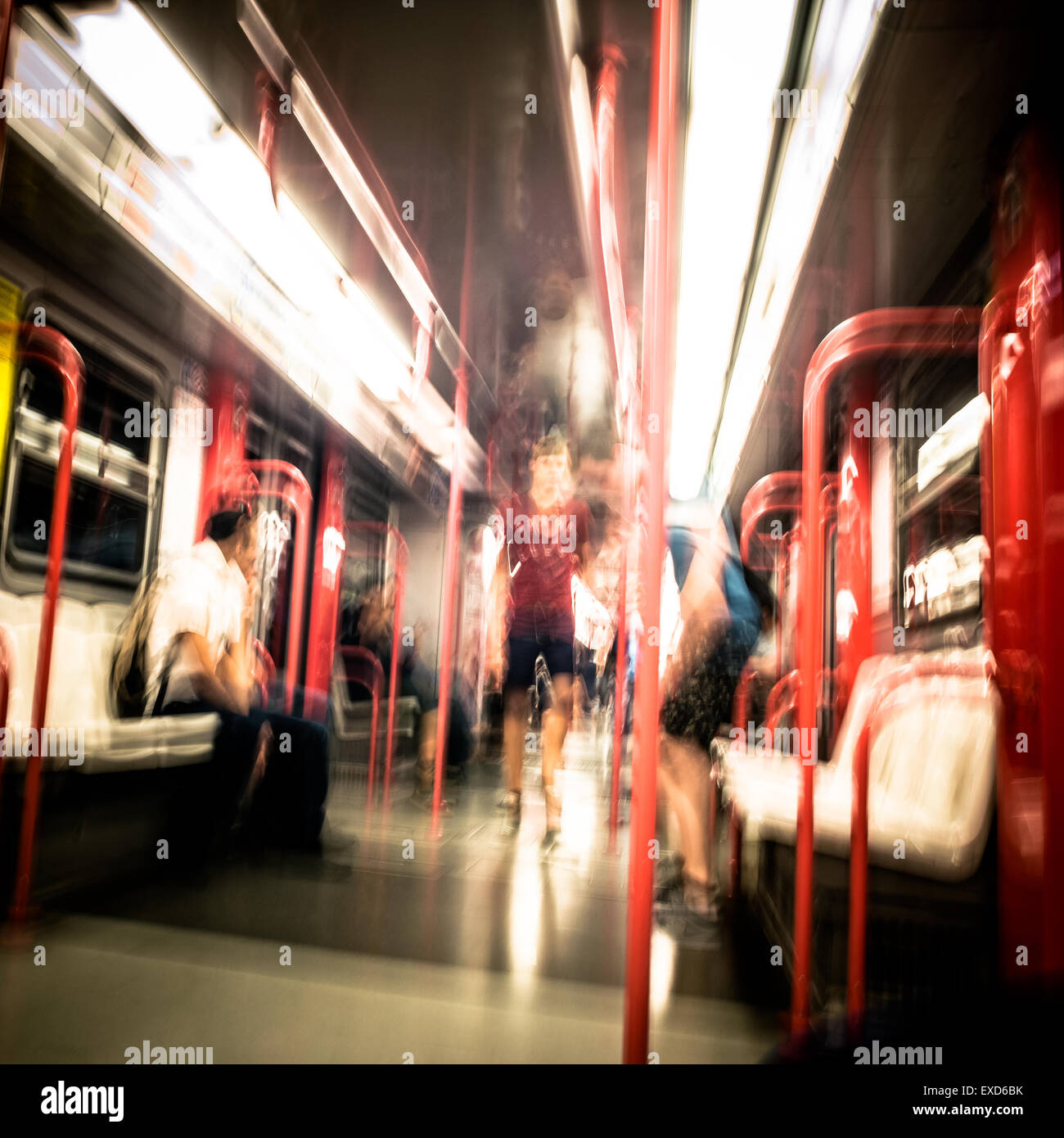 blurred abstract metro background Stock Photo - Alamy