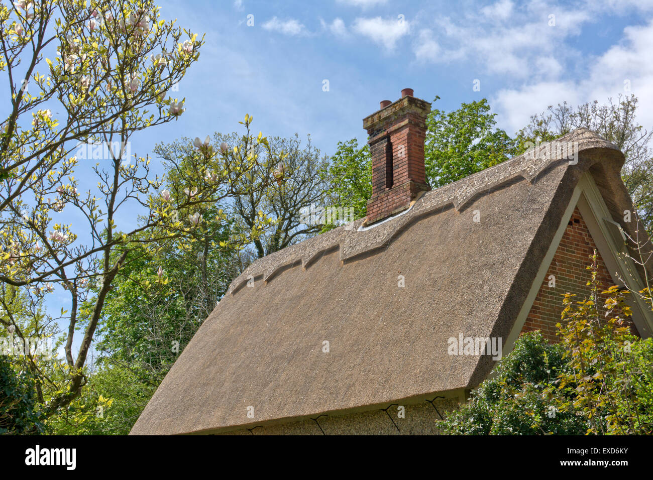 Decorative thatched roof hi-res stock photography and images - Alamy